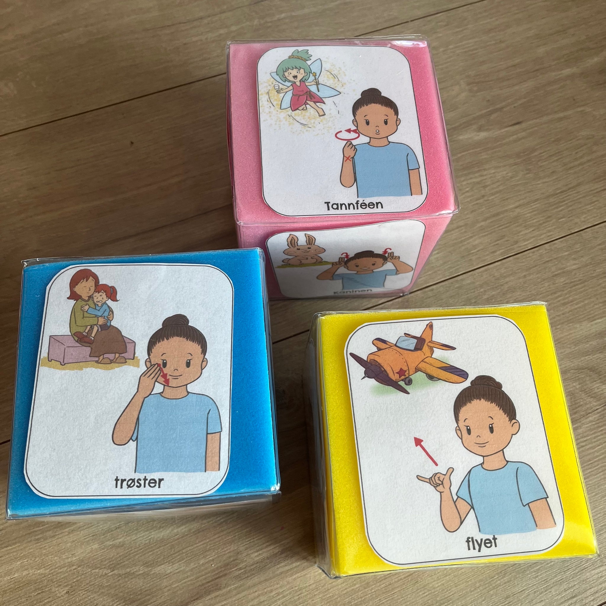 Terninger m/plastlommer – Ebbe Nebb